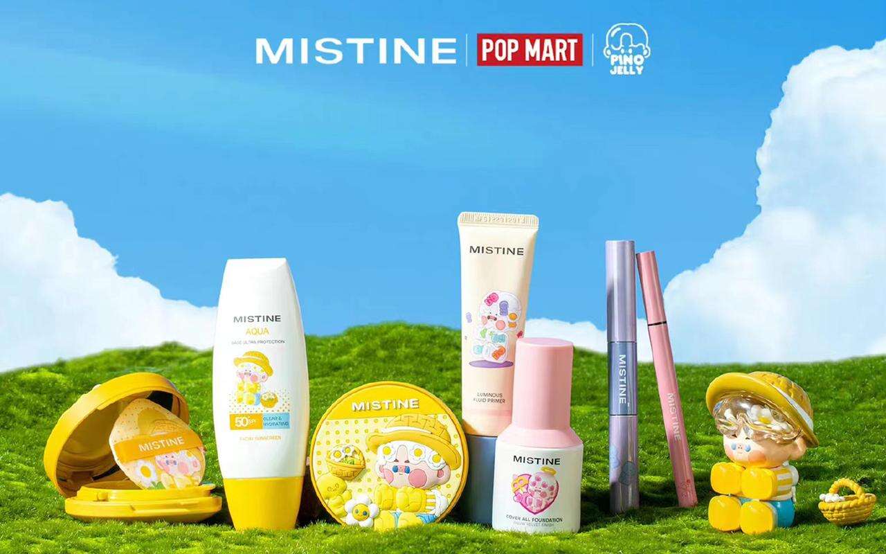 美妆品牌Mistine蜜丝婷与泡泡玛特 PINO JELLY 推出联名产品 - 广告人干货库