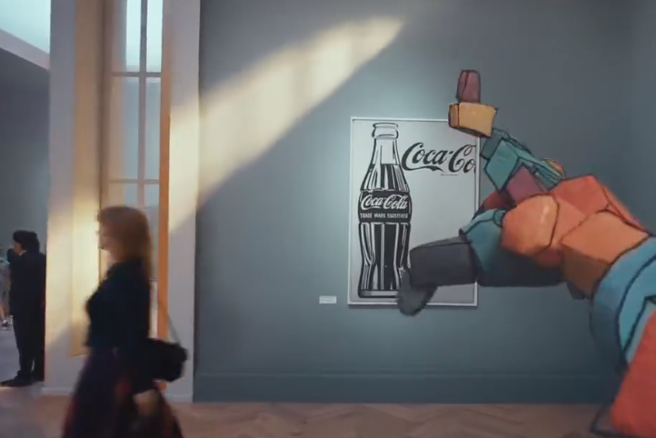可口可乐最新广告片，大师们的艺术品活了 - 广告人干货库